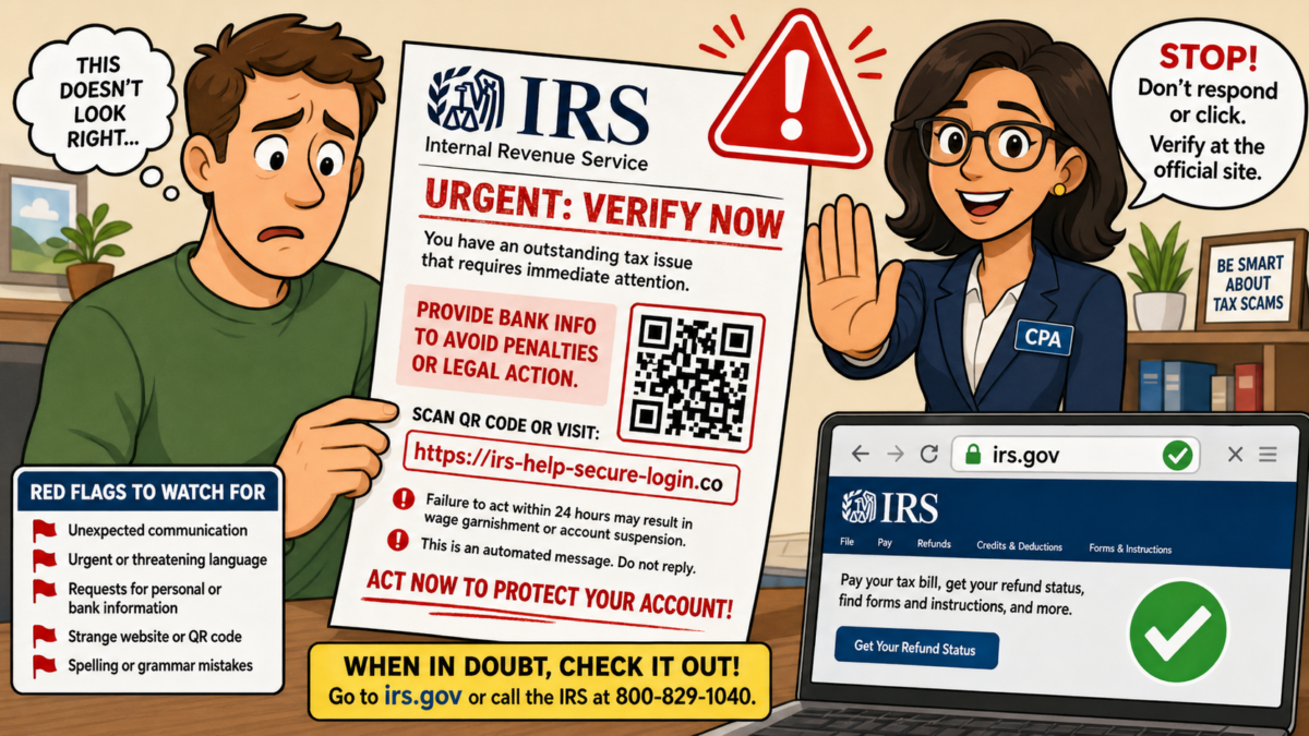 Notice Alert – Possible IRS Notice Scams CP53E and CP5071/5071C - GG ...